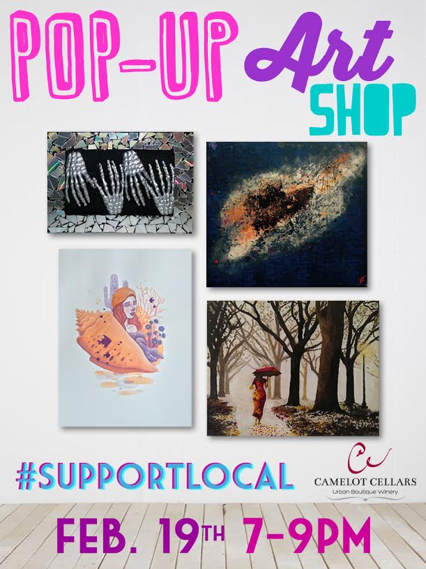 Pop Up Art Shop - Short North, Columbus Ohio