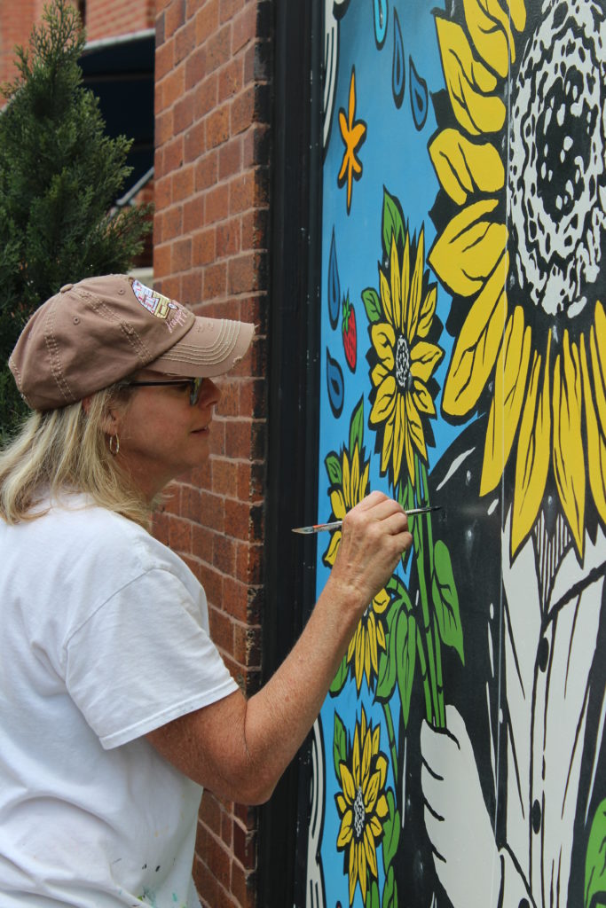 Art Spotlight: “Are You A Life-force?” Mural - Short North, Columbus Ohio
