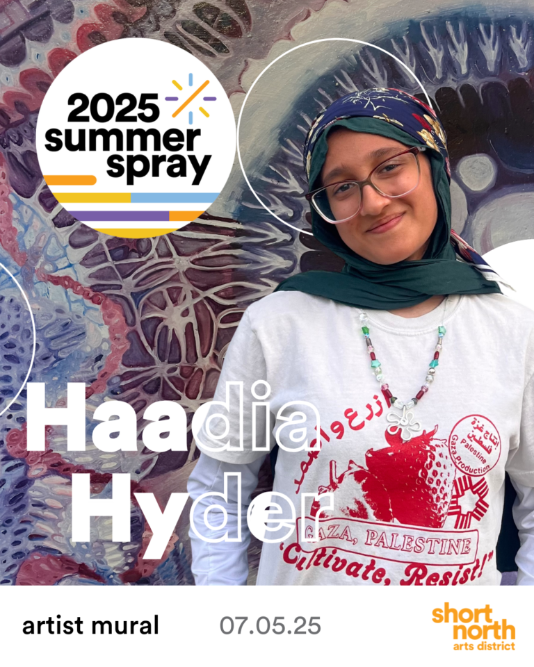 summer spray: meet Haadia Hyder - Short North, Columbus Ohio