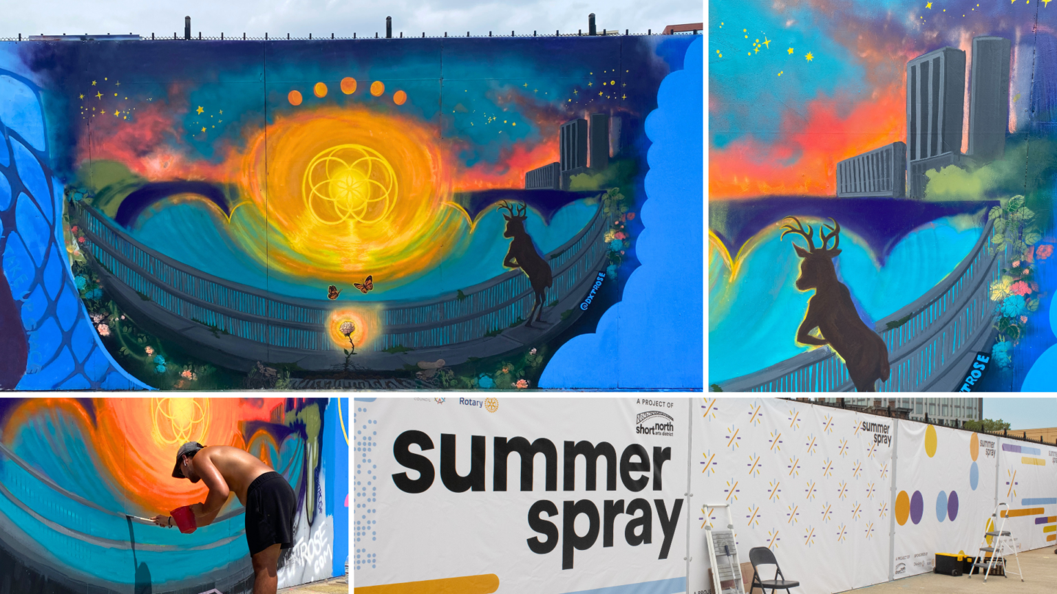 summer spray: meet DXTROSE - Short North, Columbus Ohio