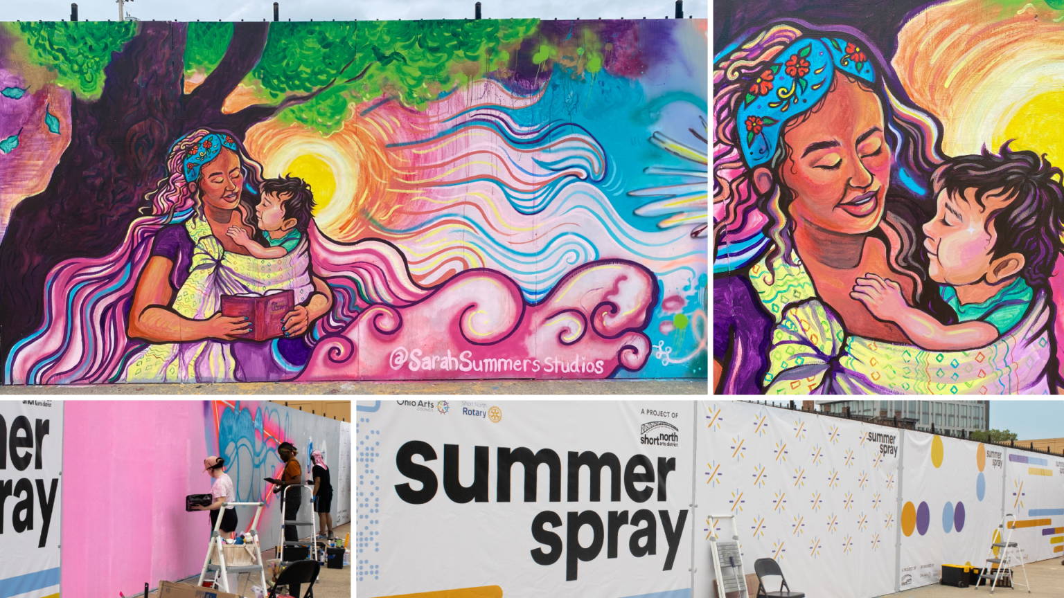 summer spray 2025: meet Sarah Summers - Short North, Columbus Ohio
